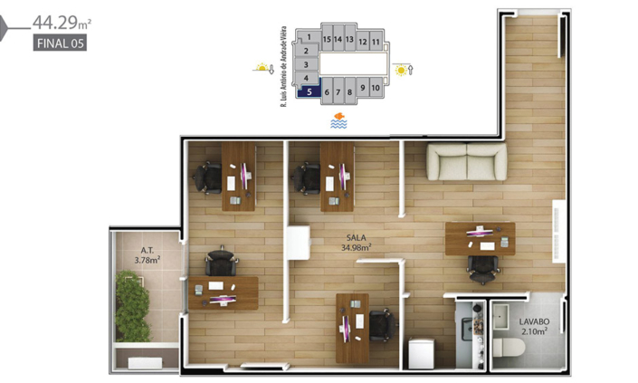 Kinbor Office - MGQ Construtora