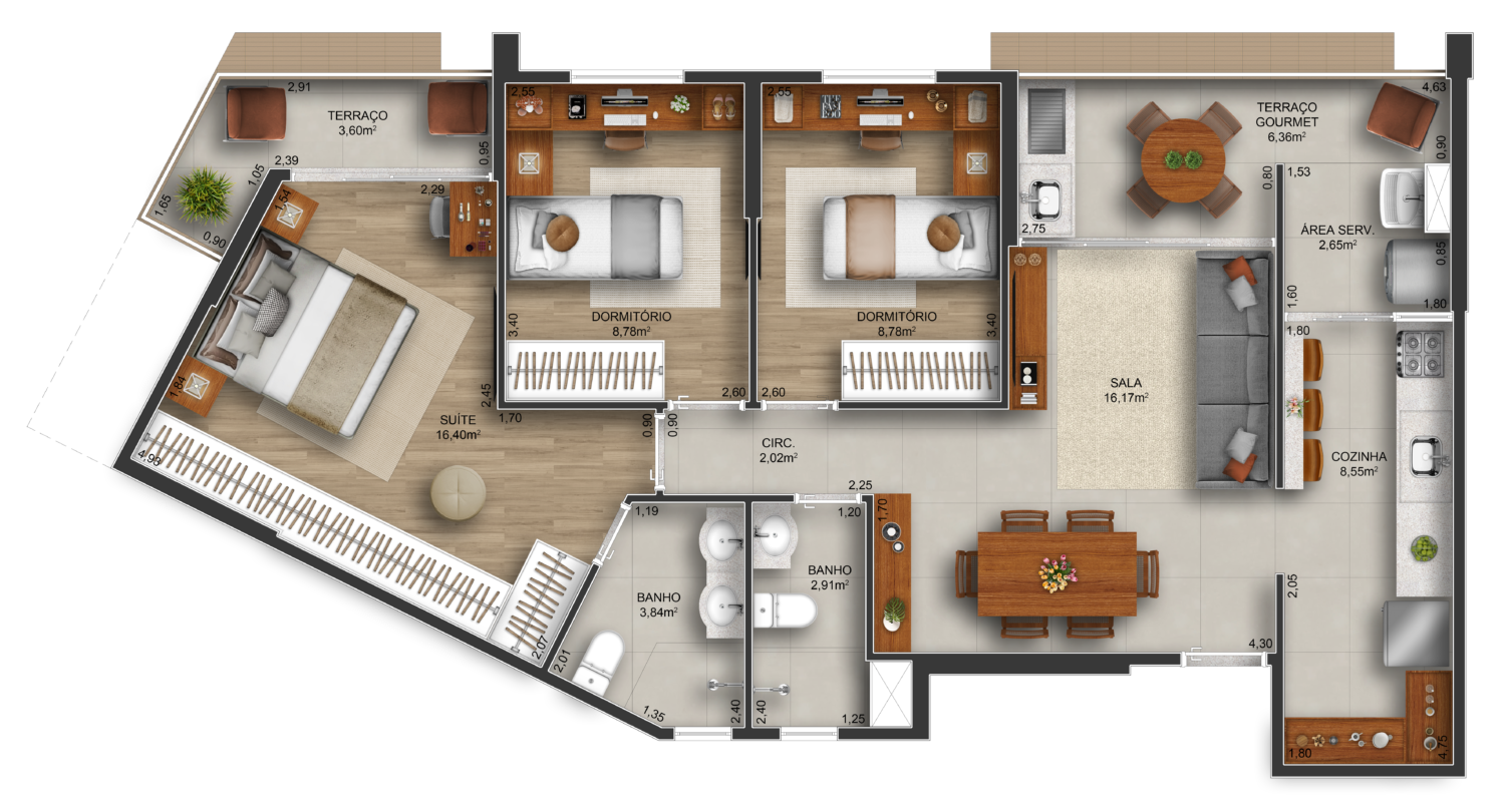 Glicério 135 Residencial - MGQ Construtora